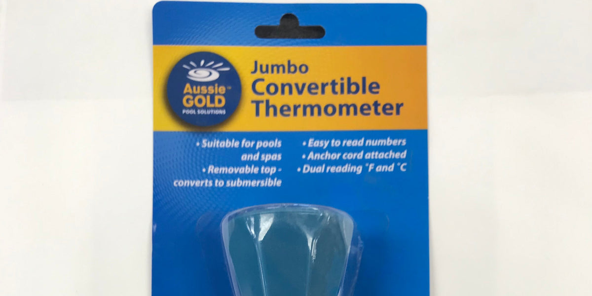 Aussie Gold Jumbo Thermometer – Taylors Pools and Spas