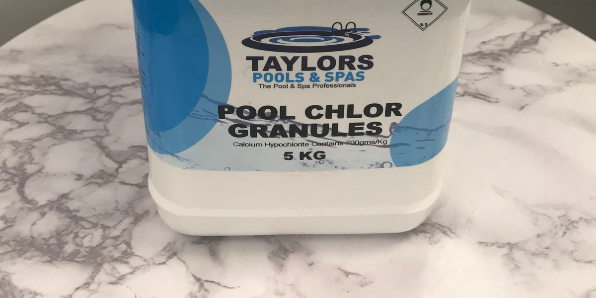 Pool Chlorine Granules - 5kg – Taylors Pools and Spas